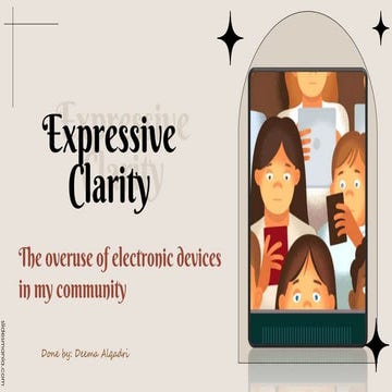 Impact of the excessive use of electronic devices on the ...