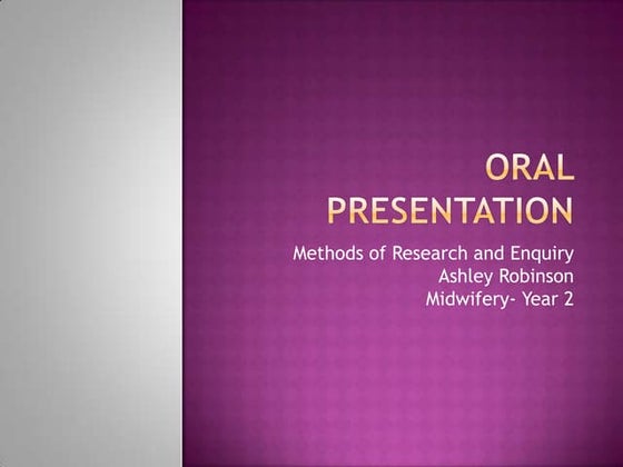 Present your research project in 10 simple slides | PDF | Science