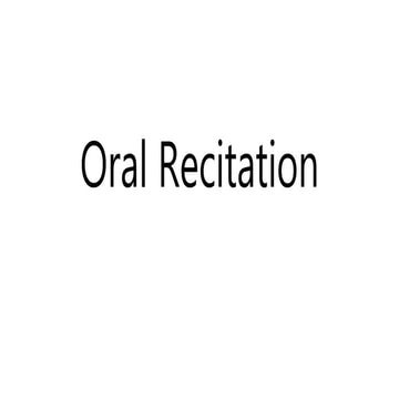 Oral Recitation MAPEH.pptx