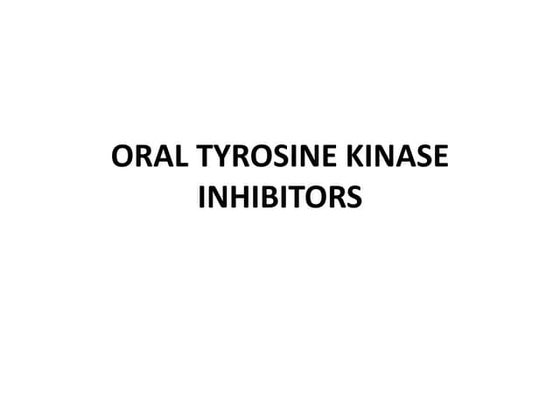 Receptor tyrosine kinase | PPTX