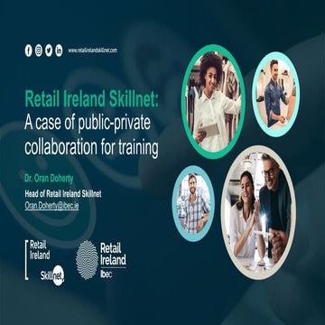 Retail Ireland Skillnet: a case of public-private collaboration for ...