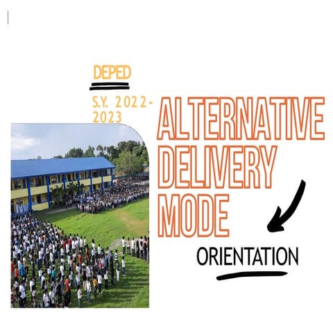 Alternative-Delivery-Mode-Orientation-23 | PPTX