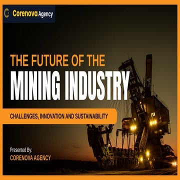 Smart Mining Support in India – Logistics, Ancillary Services | PDF