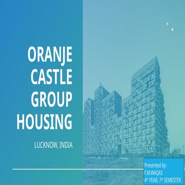 Orange_Castle, it is a housing project to understand spacing and the ...