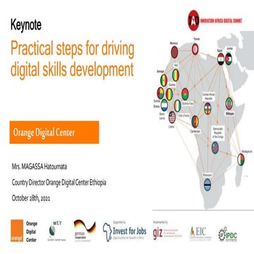 Orange digital centre practical steps for driving digital skills ...