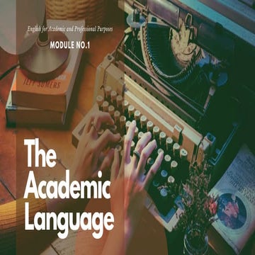 What is academic Language?This is a Ppt sample template. | PPT