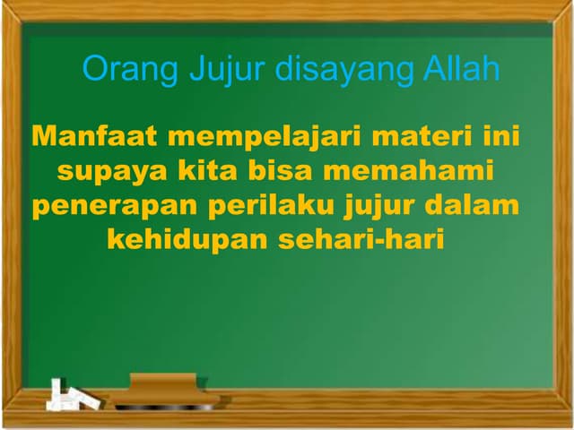 Pendidikan Agama Islam amanah jujur.pptx