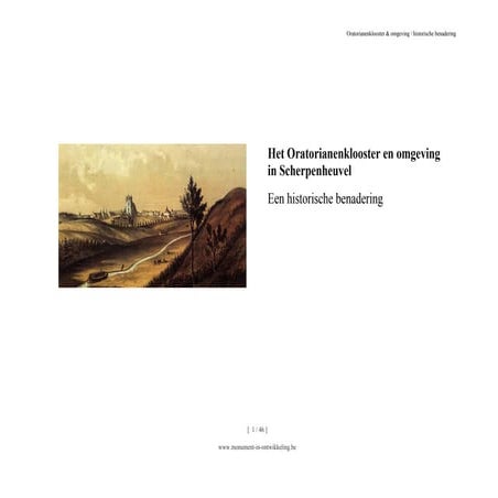 Oratorianenklooster & omgeving historische nota def_ | PDF