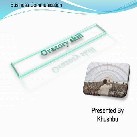 Oratory skill | PPTX | Hinduism | Religion & Spirituality