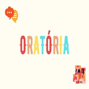 Oratória. a importância de saber falar em publico | PDF