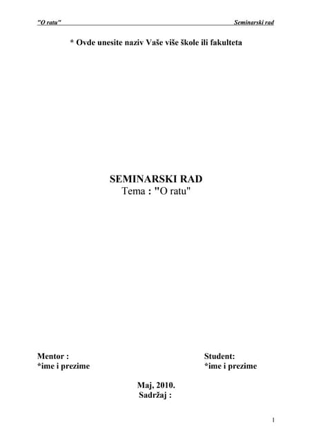 Gradjanski rat u americi | DOC