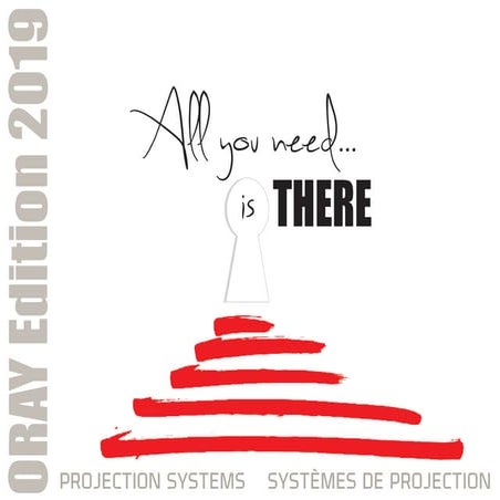 catalog : ORAY Products 2019 (Projection Screens) | PPT