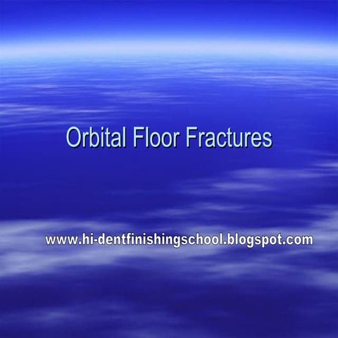 Orbit Floor Fx Slides | PPT