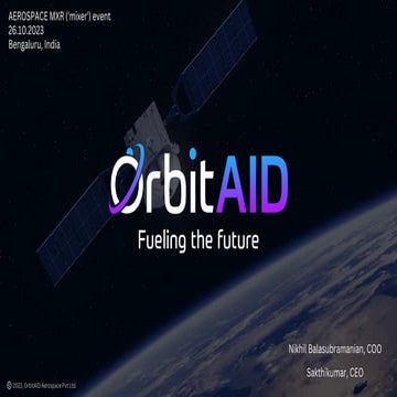OrbitAID Aerospace | PDF