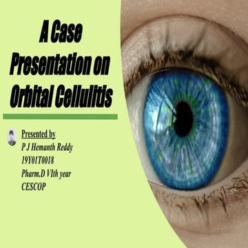 A Case Study on Orbital cellulitis .pptx