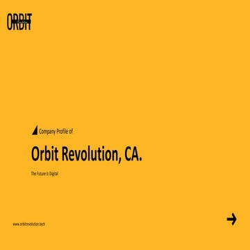 Orbit Revolution Company Profile | PDF