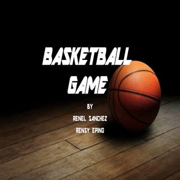 Basketball PPT.ppt rules and regulations | PPTX