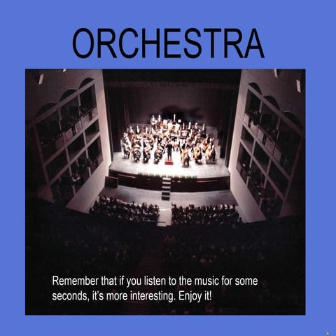 Some of the instruments of the orchestra | PPT