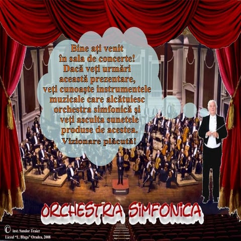 Orchestra simfonica | PPT