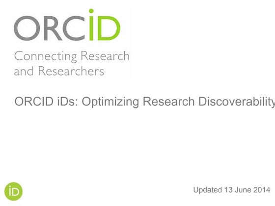 Researcher id | PPT