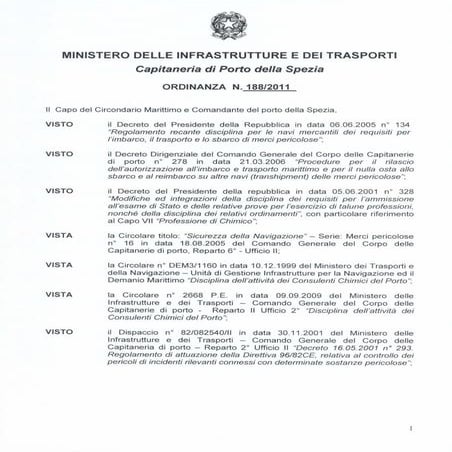 Ord.188 DEL 2011 | PDF