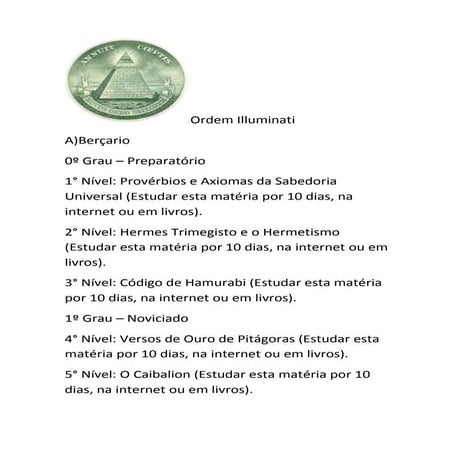 Regras do jogo Illuminati em Português | PPT