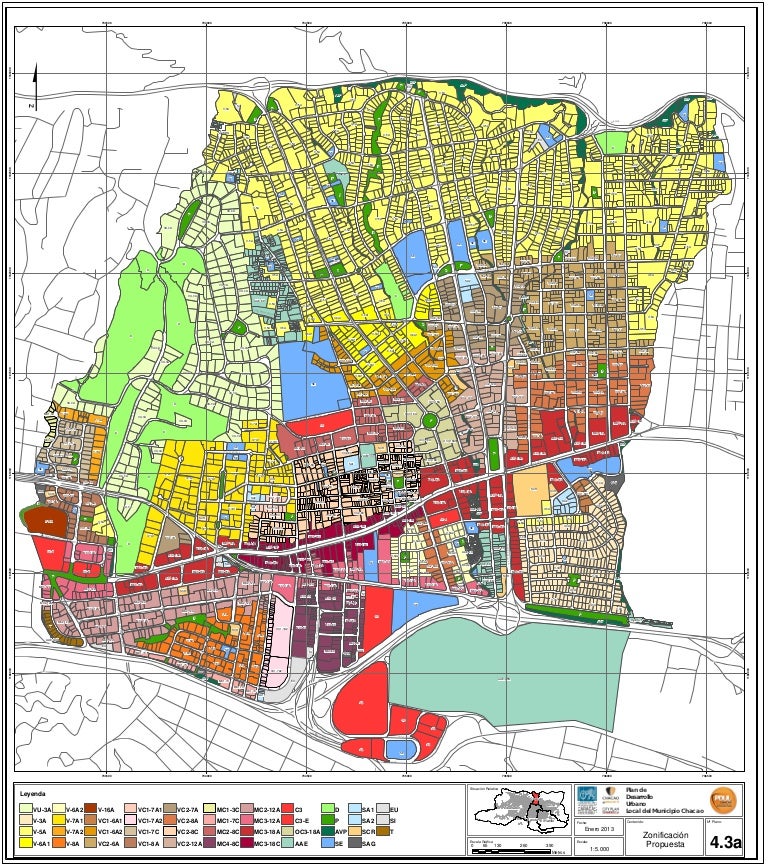 Plano de Zonificación Propuesta - PDUL