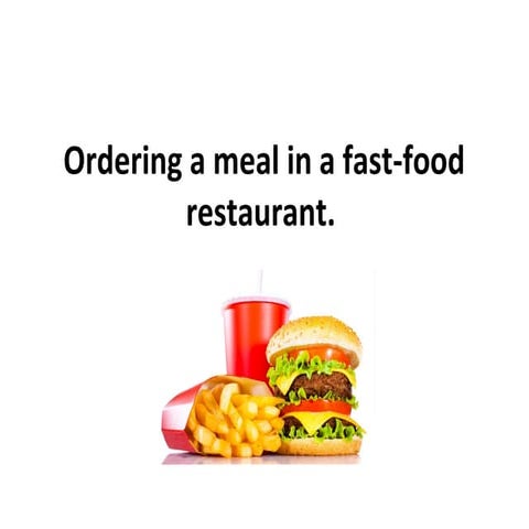 Fast food | PPT