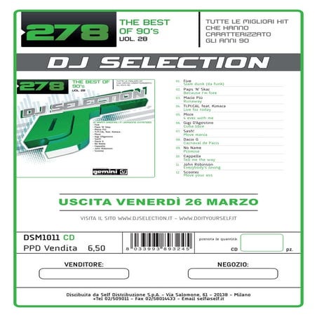 Order Form Djsel 278 | PDF | Grocery Shopping | Shopping