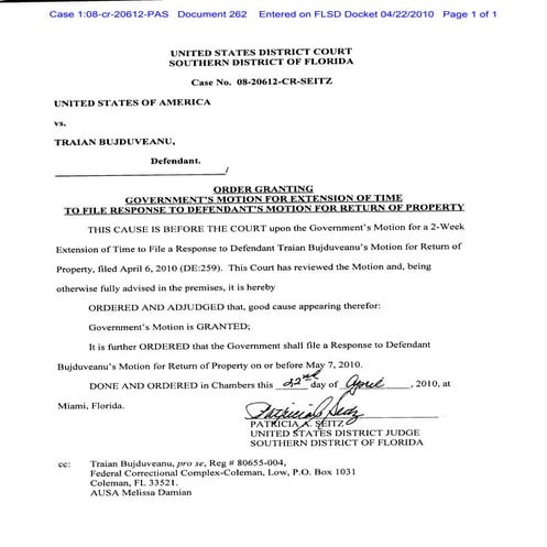 Arraignment information sheet