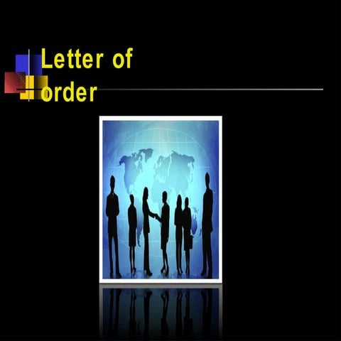 Order Letter to someone ini your contact.pptx