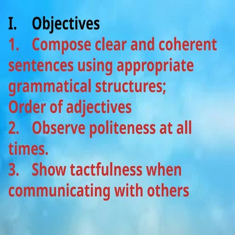 Lesson in English about Order of adjectives ppt.pptx