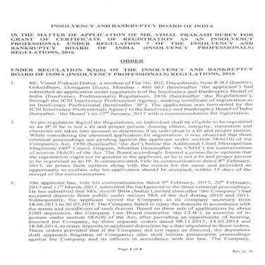 NCLT order on compounding and annual accounts | PDF