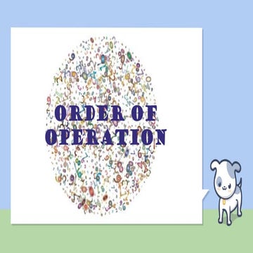 Order ofoperation | PPT