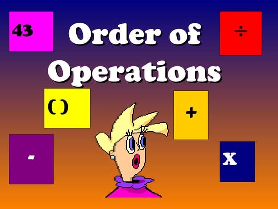 Order of Operations GEMDAS Grade 6.ppt