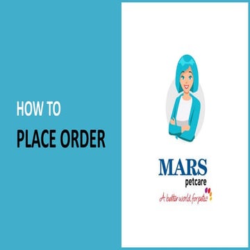 Order placing | PPTX