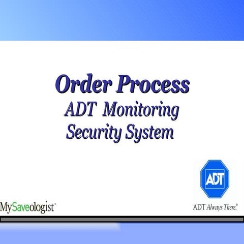 Order Process For Adt Fb Slide Share | PPT