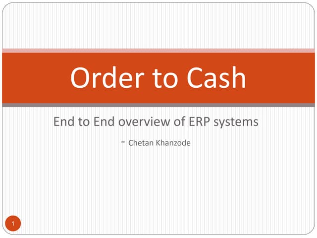 Oracle R12 Order Management - Back to Back (B2B) Order Flow: | PDF