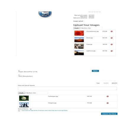 Order upload images for virtuemart | PDF