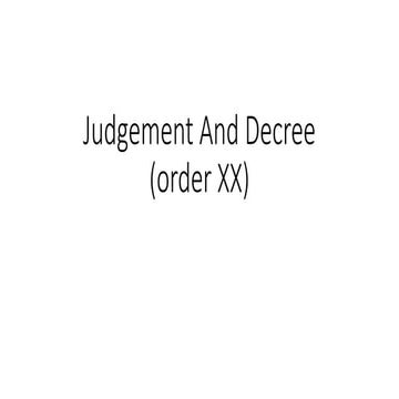 Order XX of the Code of Civil Procedure, 1908.pptx