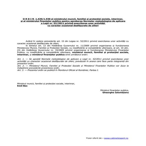 Tabel zilieri | PDF