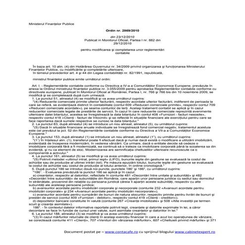 ordin nou modificare 3055 | PDF