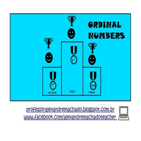 Ordinal numbers | PDF