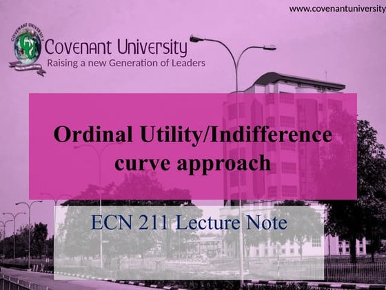 Indifference curve and budget line | PDF