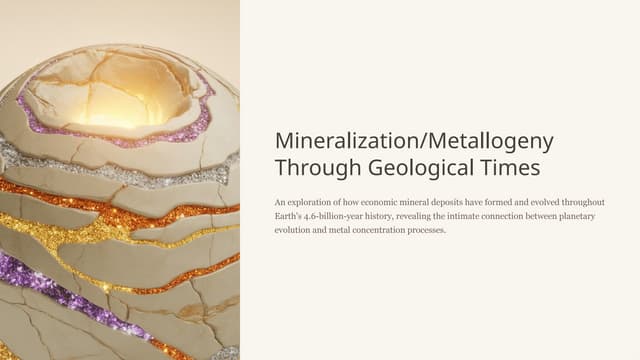 PROCESSES OF FORMATION OF ORE DEPOSIT | PPTX
