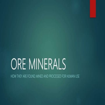 ORE-MINERALS.pptx