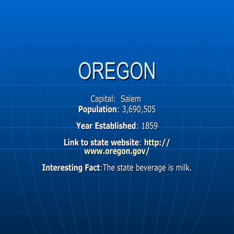 Oregon | PPT