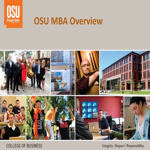 Oregon State MBA overview | PPTX