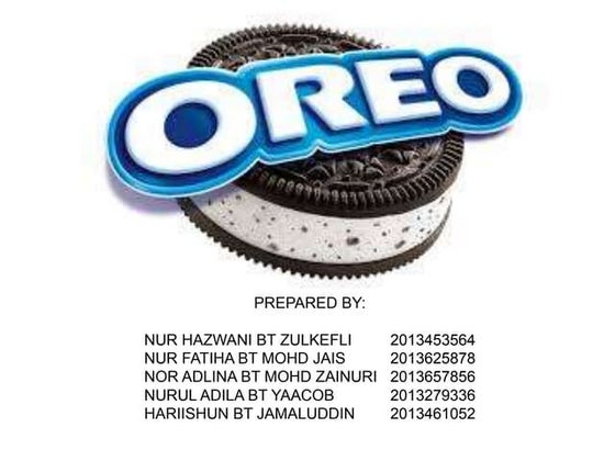 Oreo presentation | PPT