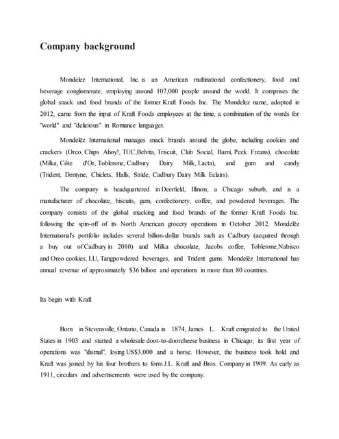 Oreo presentation | PPTX | Food Industry | Industries